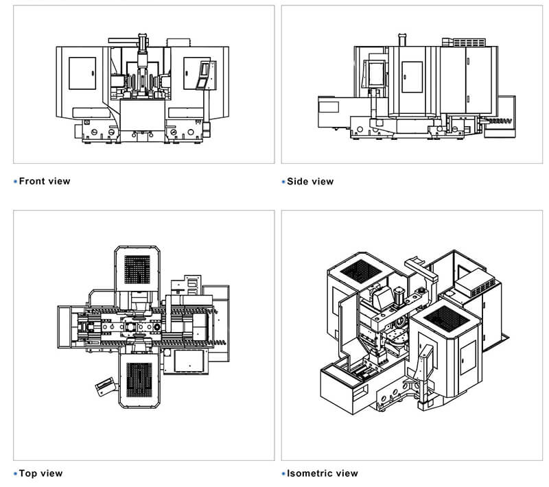 Quality Double Head Milling Machine - GooDa Machinery